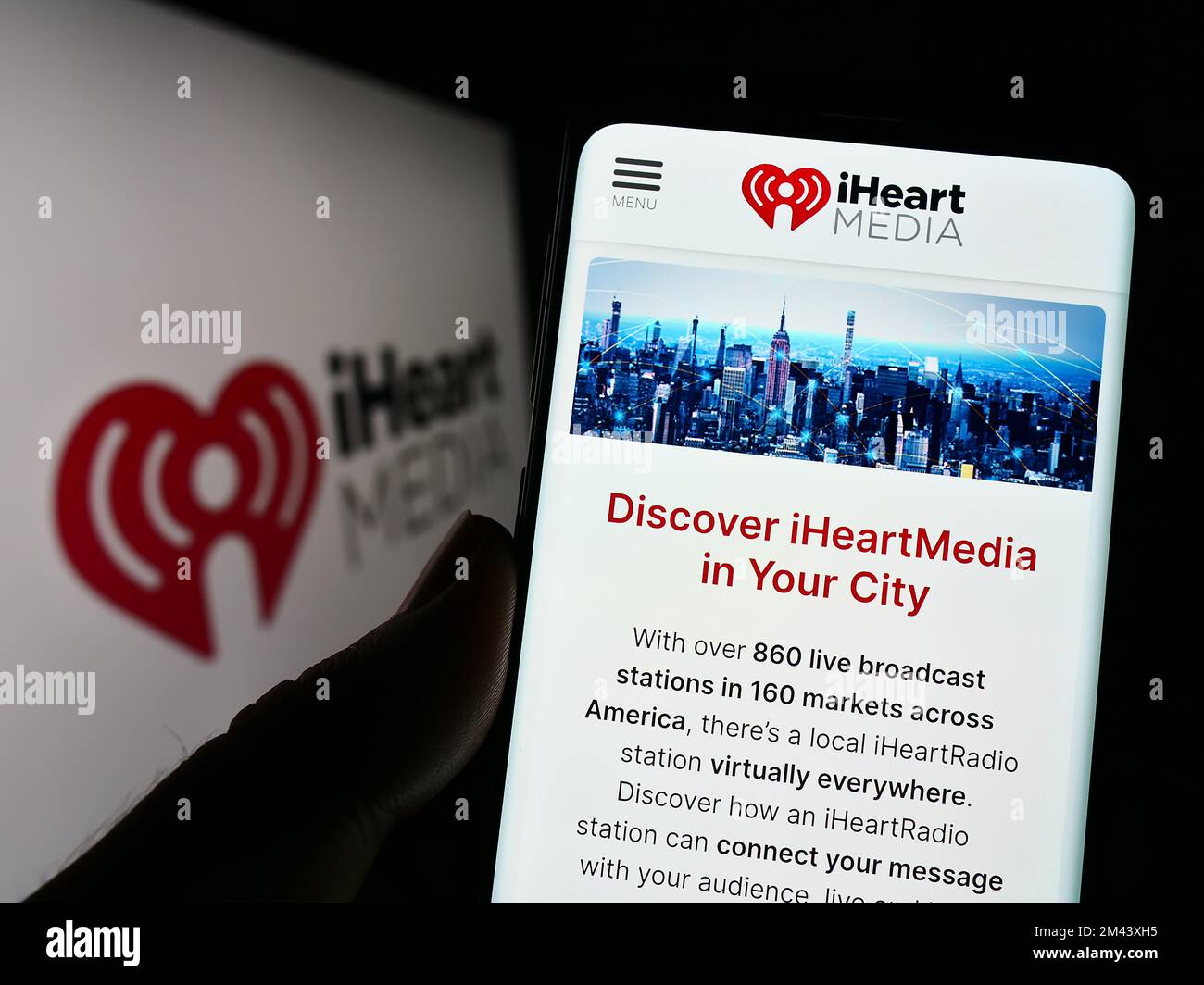 Iheart media logo hi-res stock photography and images - Alamy