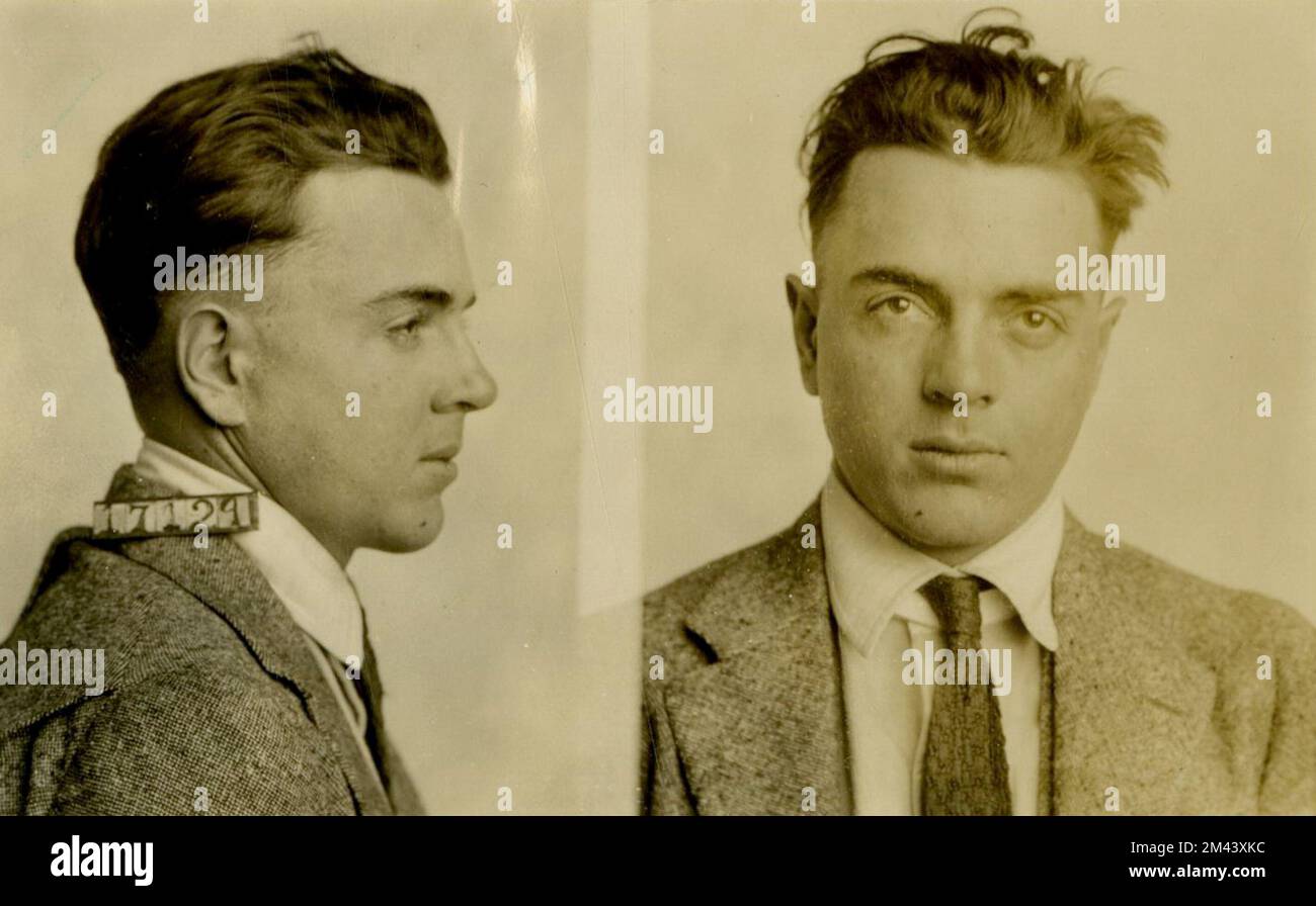 Photograph of W. H. Summers. Bureau of Prisons, Inmate case files Stock ...