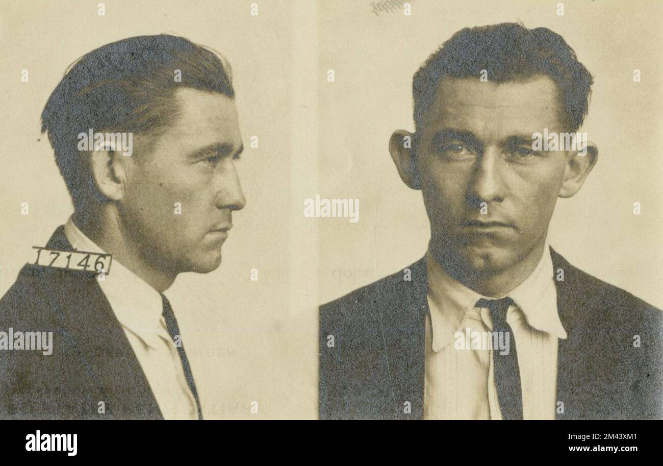 Photograph of Frank Dickey. Bureau of Prisons, Inmate case files Stock ...