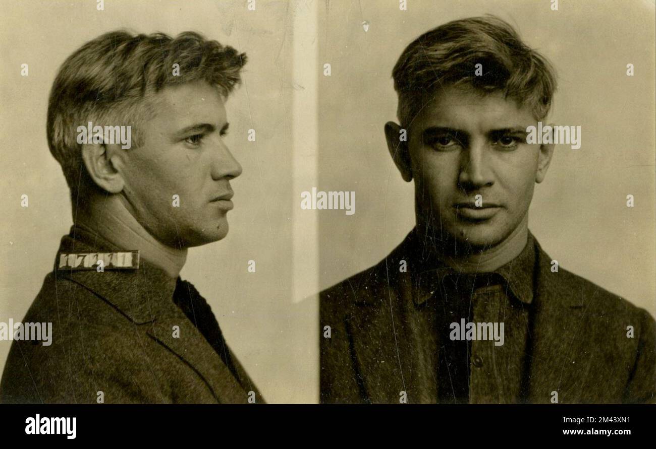 Photograph of John Lyons. Bureau of Prisons, Inmate case files Stock ...