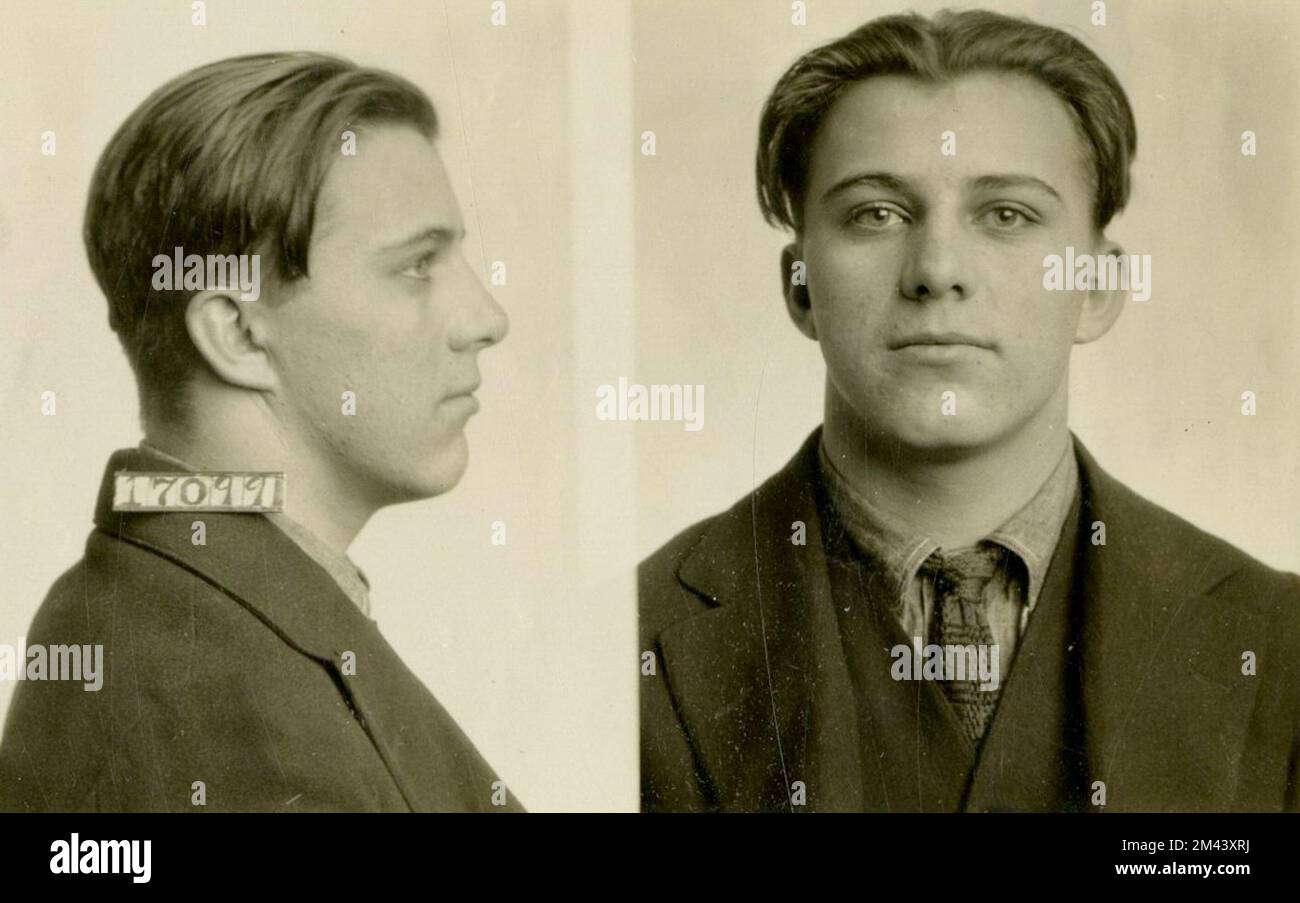 Photograph of Joe W. Batey. Bureau of Prisons, Inmate case files Stock ...