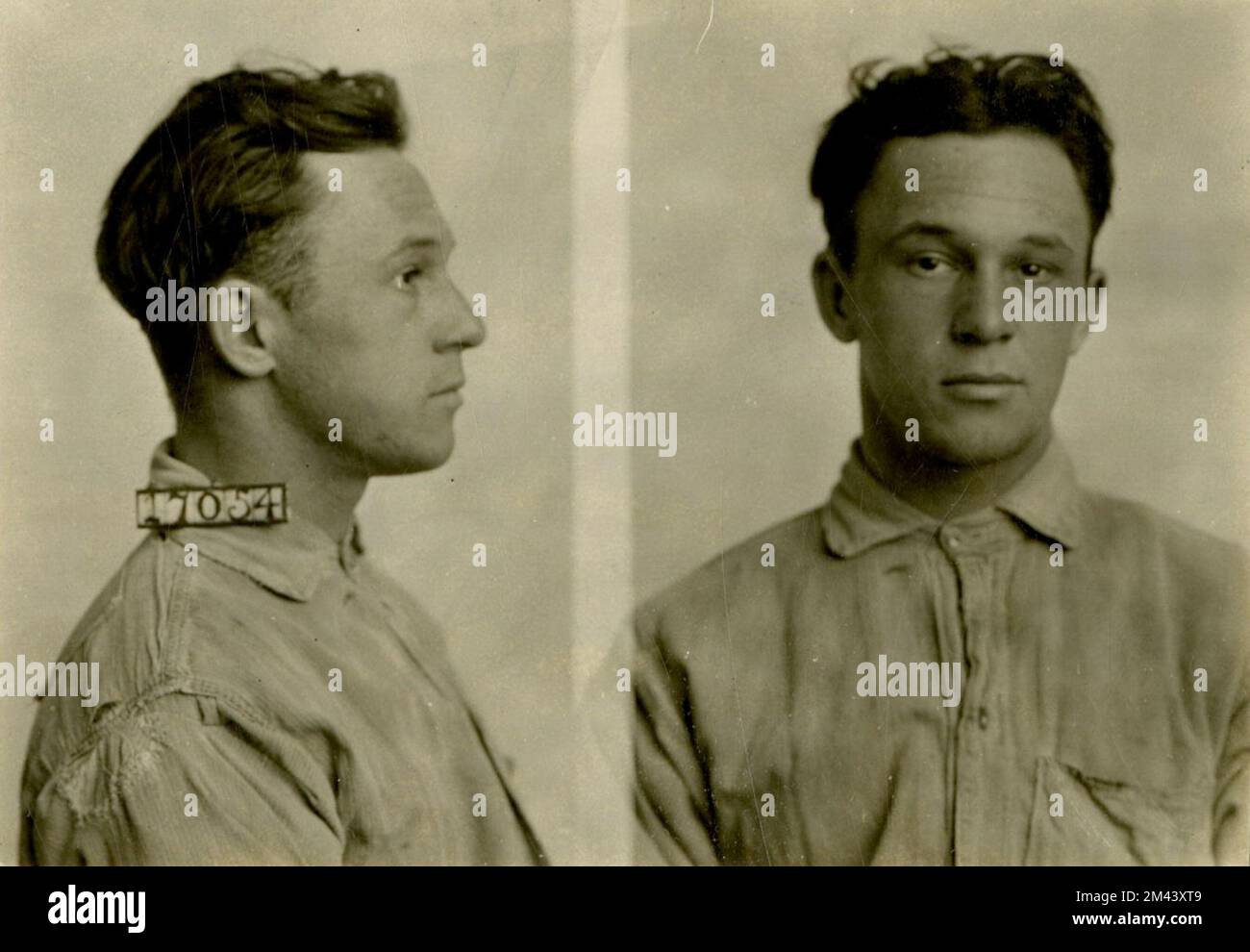 Photograph of Frank J. Smith. Bureau of Prisons, Inmate case files ...