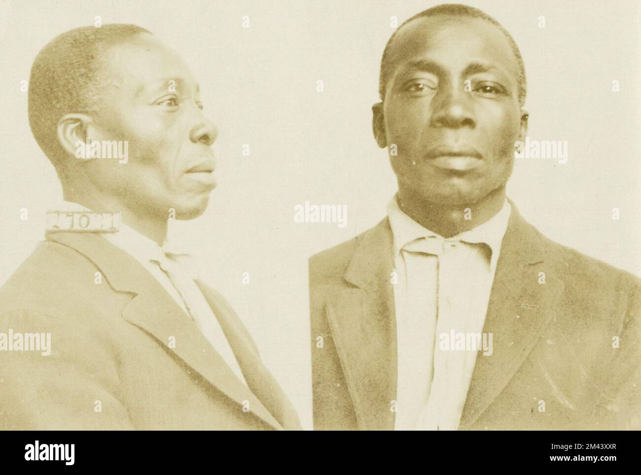 Photograph of Jackson Evans. Bureau of Prisons, Inmate case files Stock ...