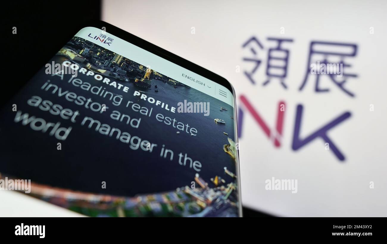 Link reit logo hi-res stock photography and images - Alamy