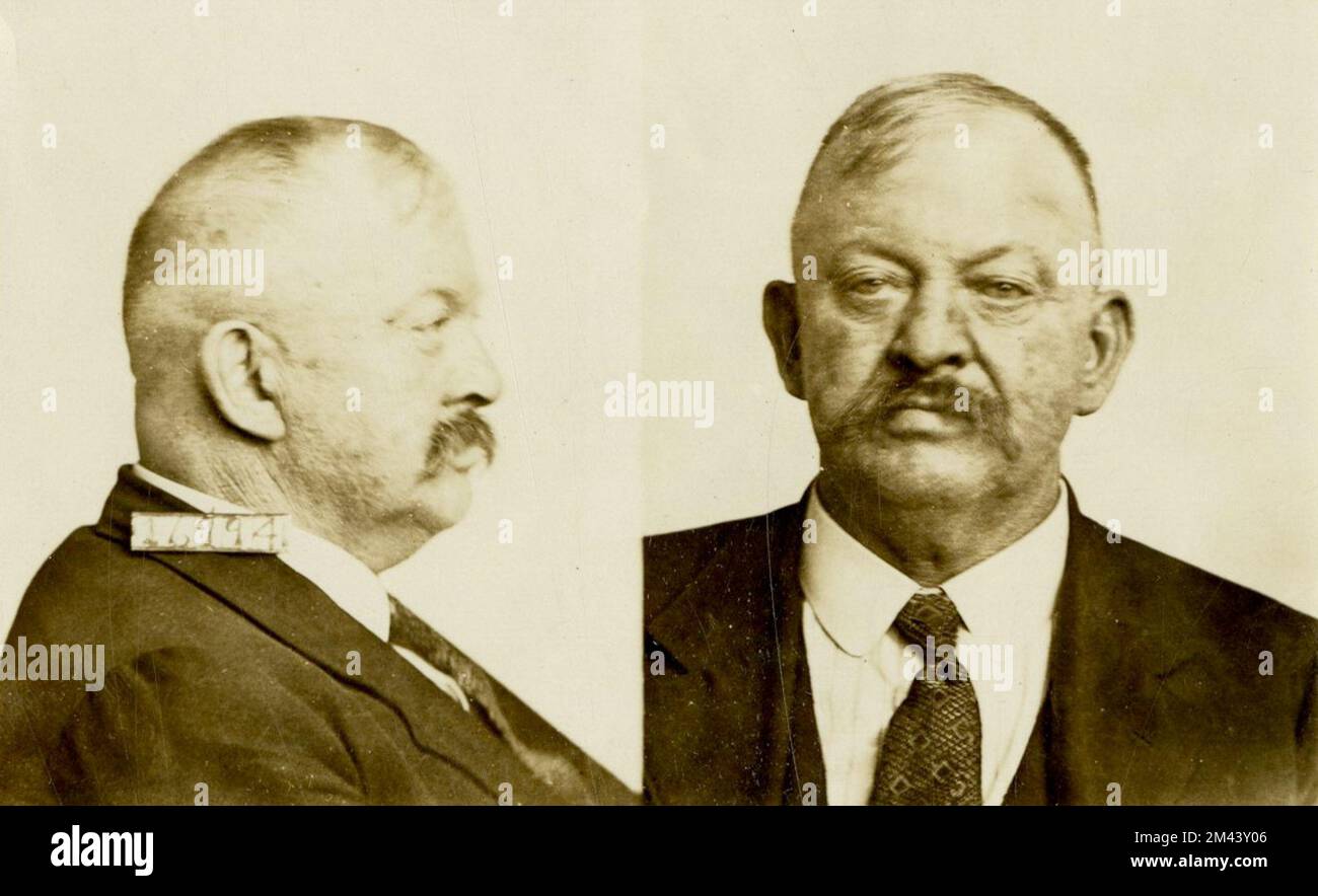 Photograph of James A. West. Bureau of Prisons, Inmate case files Stock ...