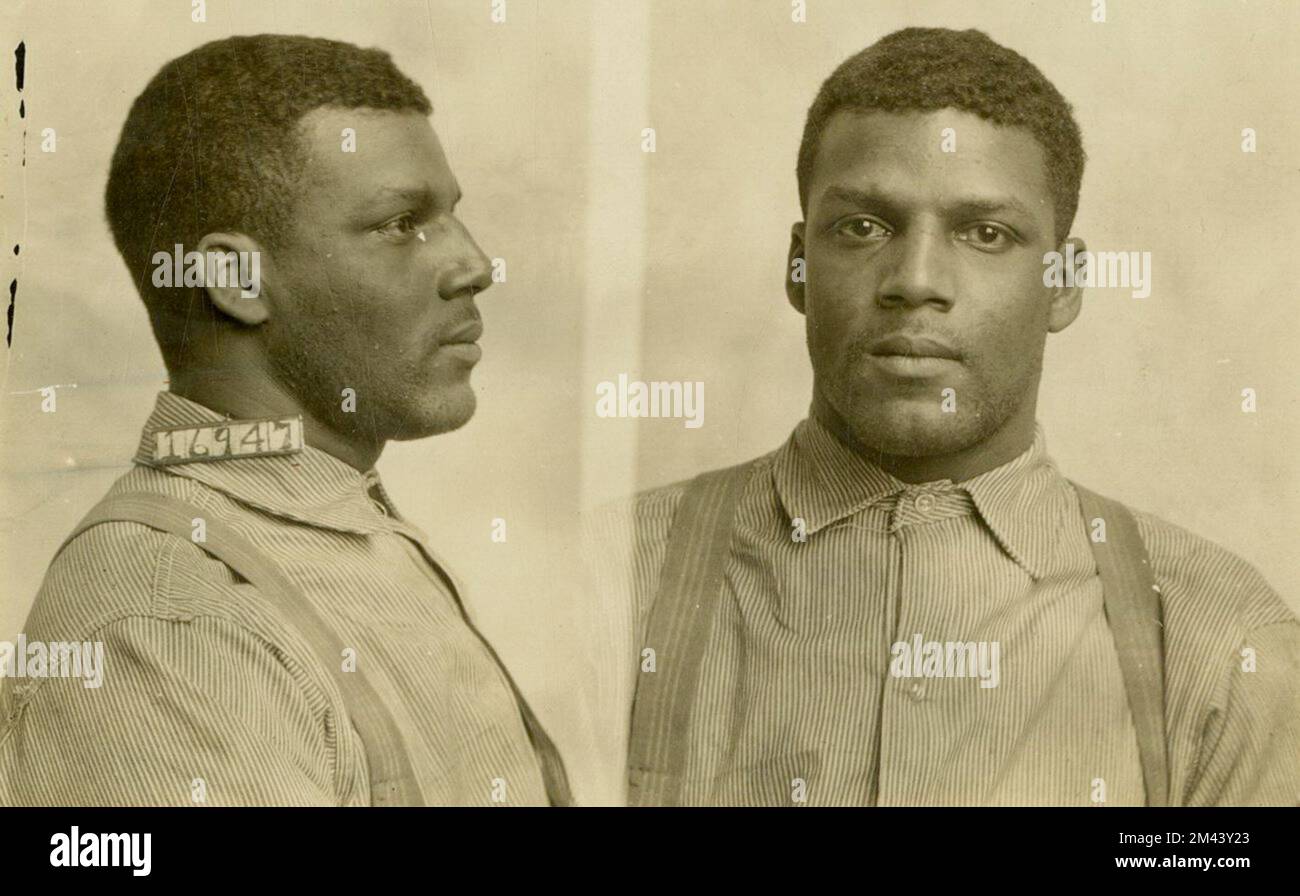 Photograph of Ben Mance. Bureau of Prisons, Inmate case files Stock ...