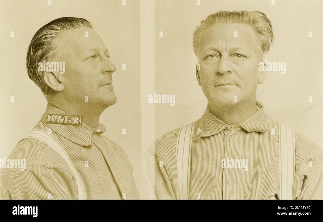 Photograph of H. L. Hamilton. Bureau of Prisons, Inmate case files ...