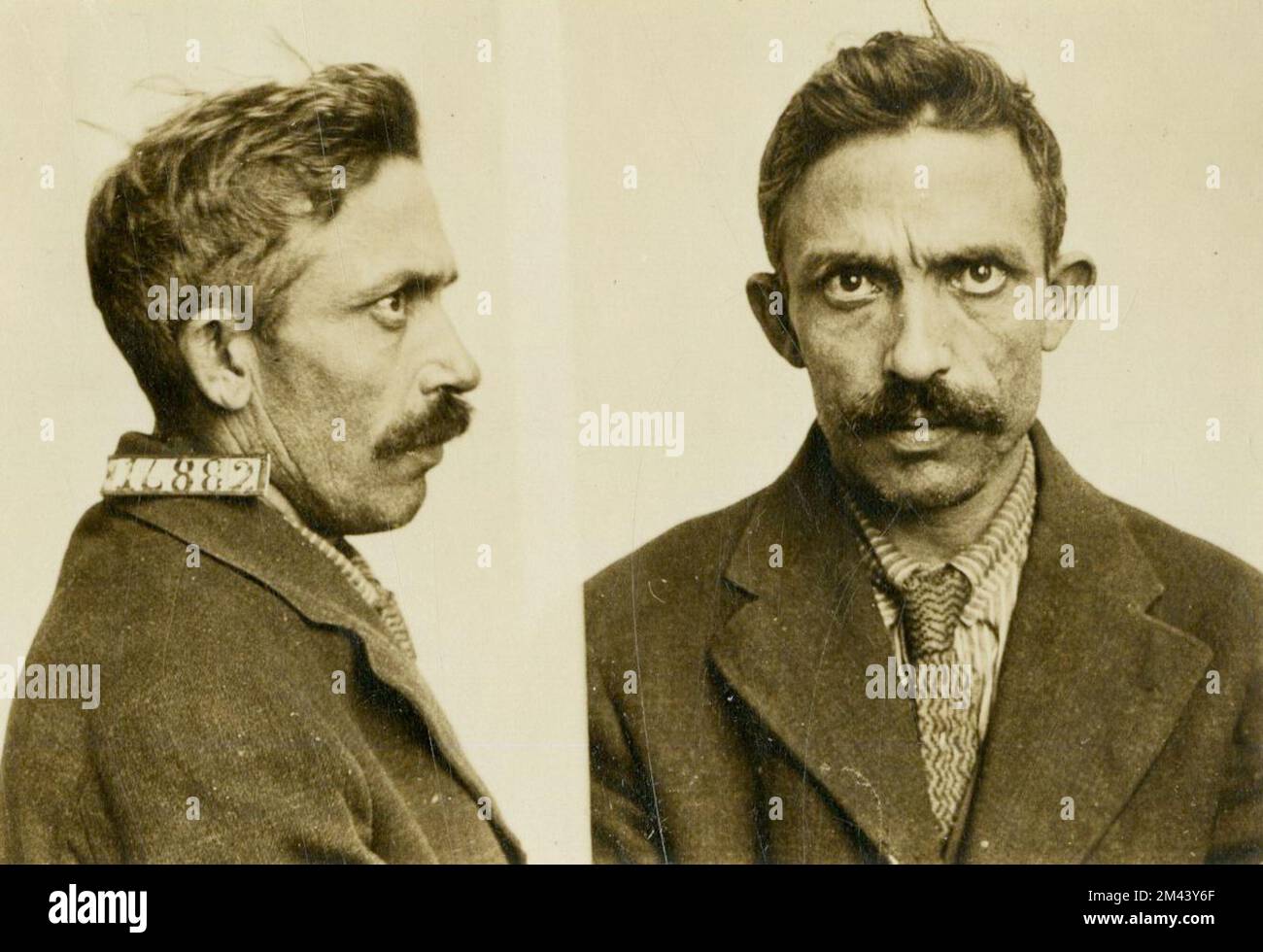 Photograph of Elmer M. Teel. Bureau of Prisons, Inmate case files Stock ...