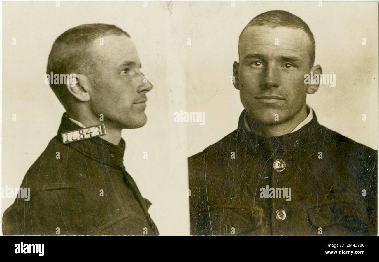Photograph of Carl Johnson. Bureau of Prisons, Inmate case files Stock ...