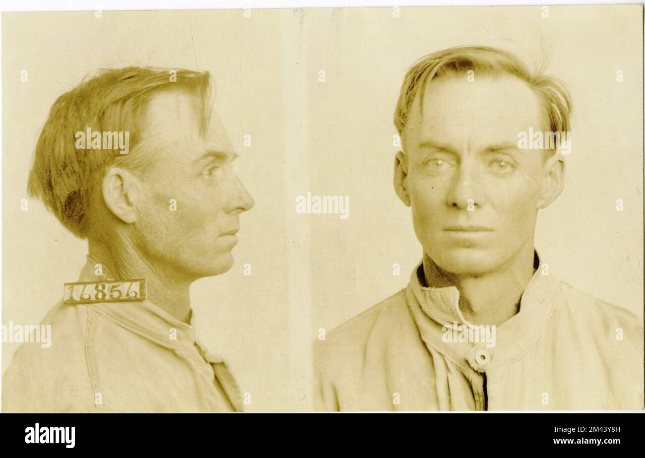 Photograph of Frank Stokes. Bureau of Prisons, Inmate case files Stock ...