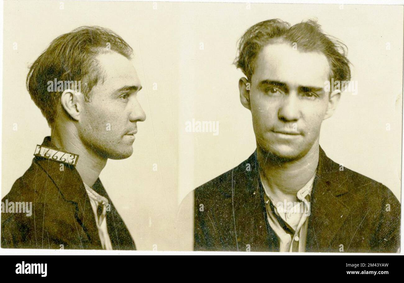 Photograph of Harry Meyers. Bureau of Prisons, Inmate case files Stock ...