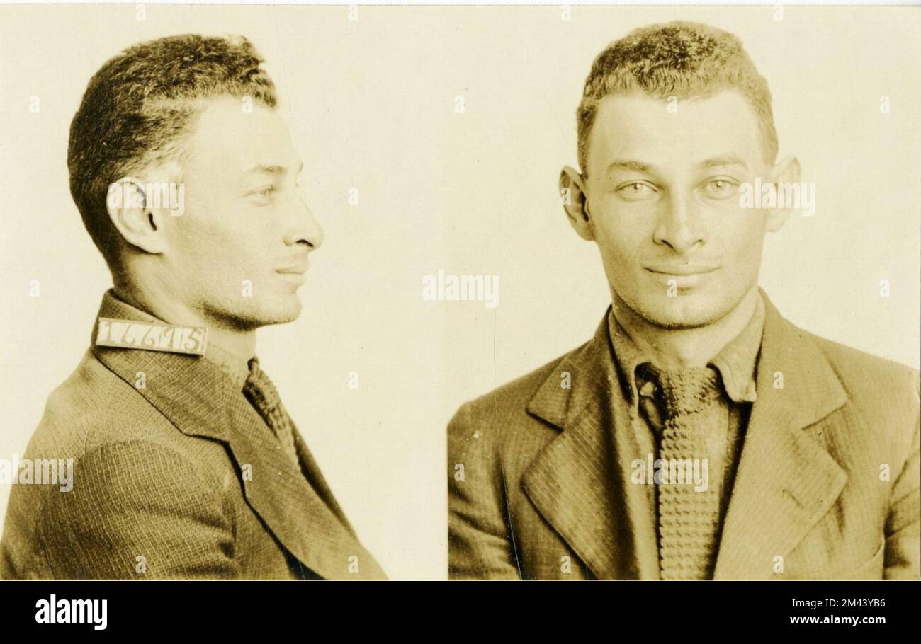 Photograph of Max Cornick. Bureau of Prisons, Inmate case files Stock ...