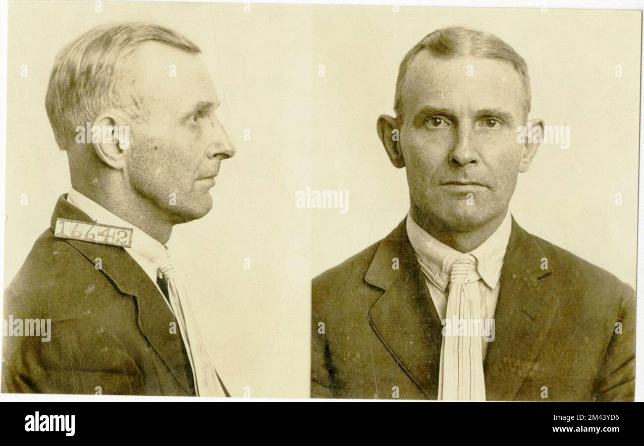 Photograph of George M. Hetrick. Bureau of Prisons, Inmate case files ...