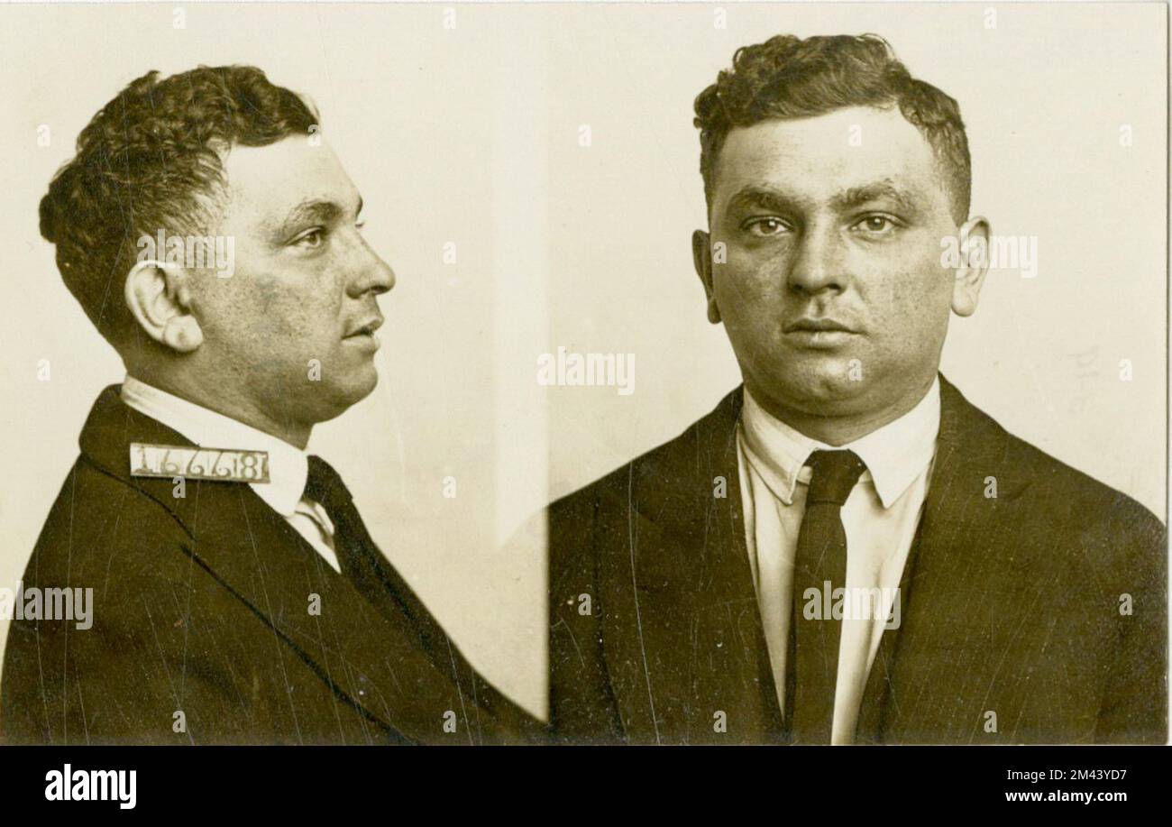 Photograph of Sam Margolies (aka Sam Margolis). Bureau of Prisons ...