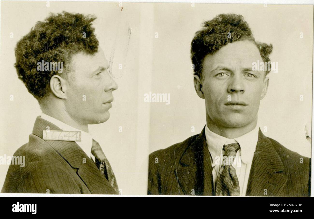 Photograph of Ernest Miller. Bureau of Prisons, Inmate case files Stock ...