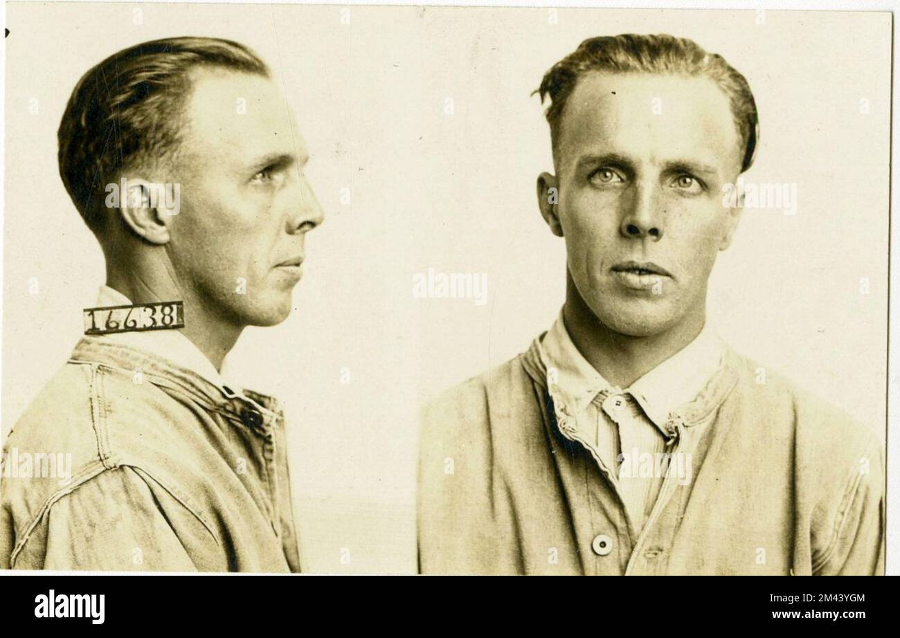 Photograph of Carl N. Hoffman. Bureau of Prisons, Inmate case files ...