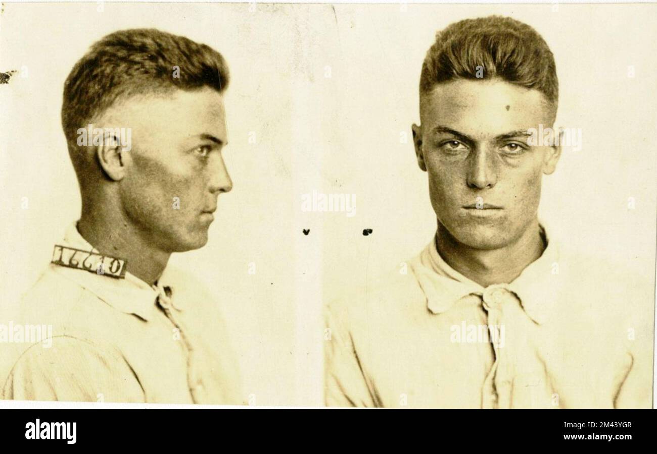 Photograph of Ross P. Hudgins. Bureau of Prisons, Inmate case files ...