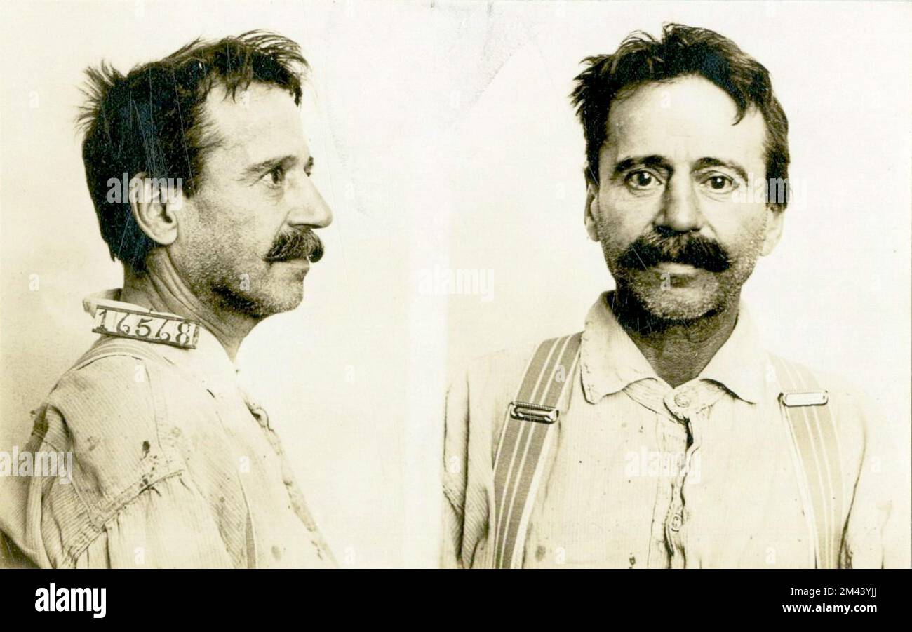 Photograph of Harry Eaton. Bureau of Prisons, Inmate case files Stock ...