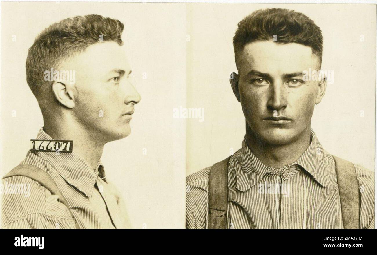 Photograph of Victor O. Overcash. Bureau of Prisons, Inmate case files ...