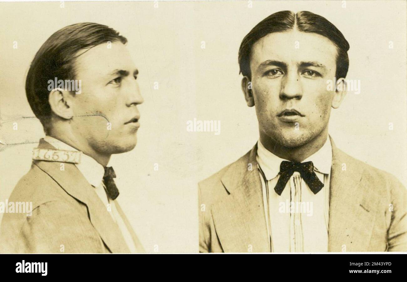 Photograph of Frank Lipke. Bureau of Prisons, Inmate case files Stock ...