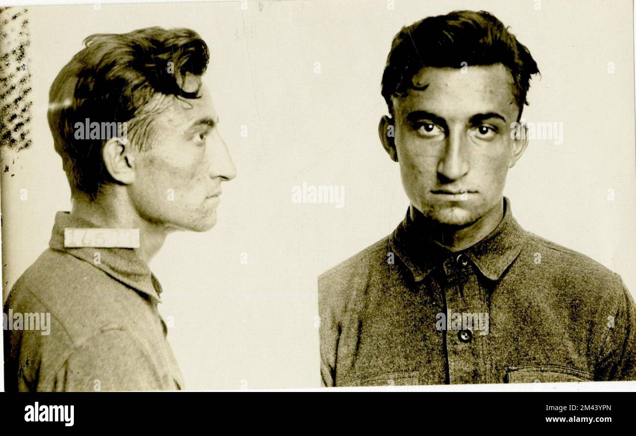 Photograph of Joseph DeTemple. Bureau of Prisons, Inmate case files ...