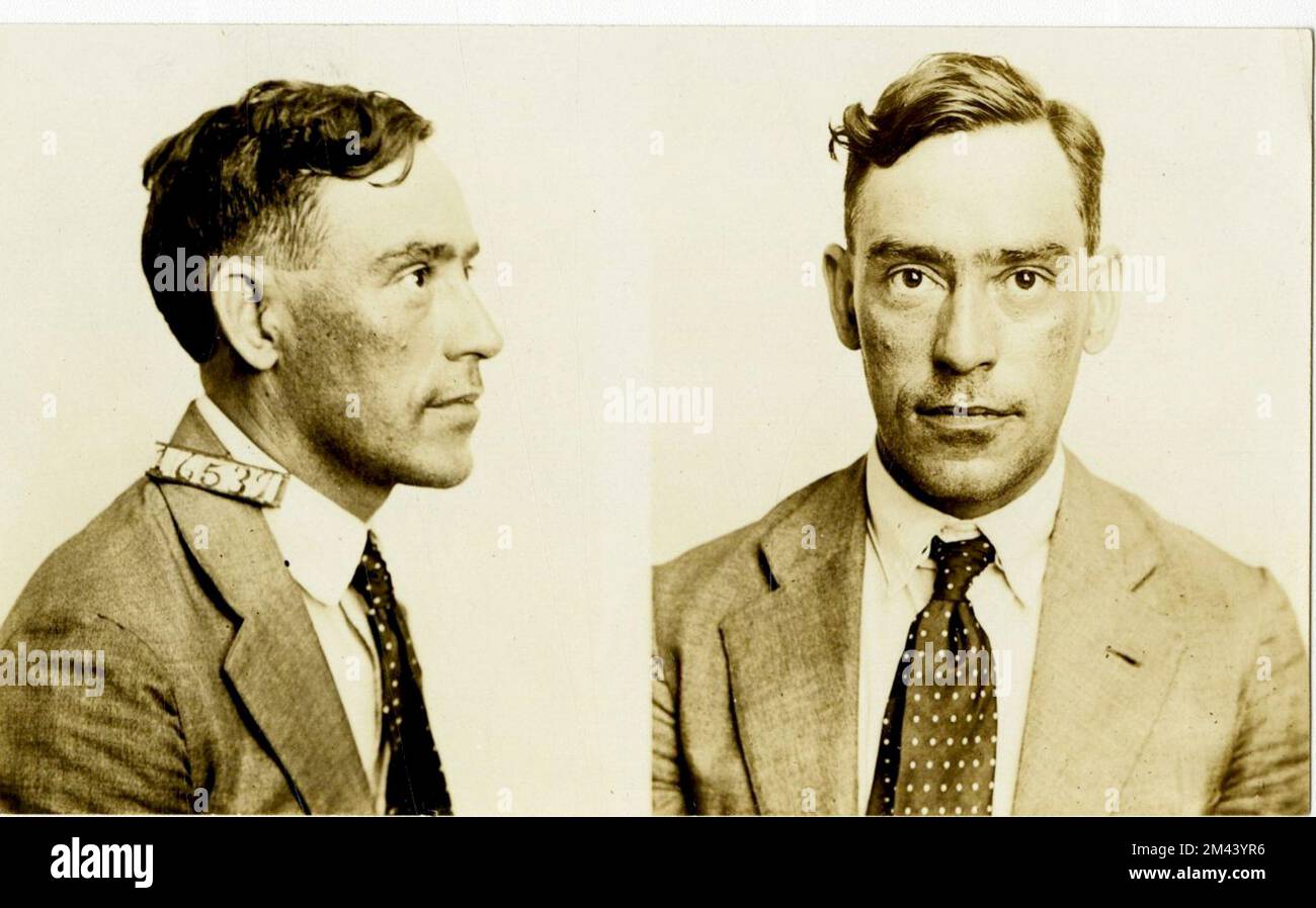 Photograph of John Dell. Bureau of Prisons, Inmate case files Stock ...