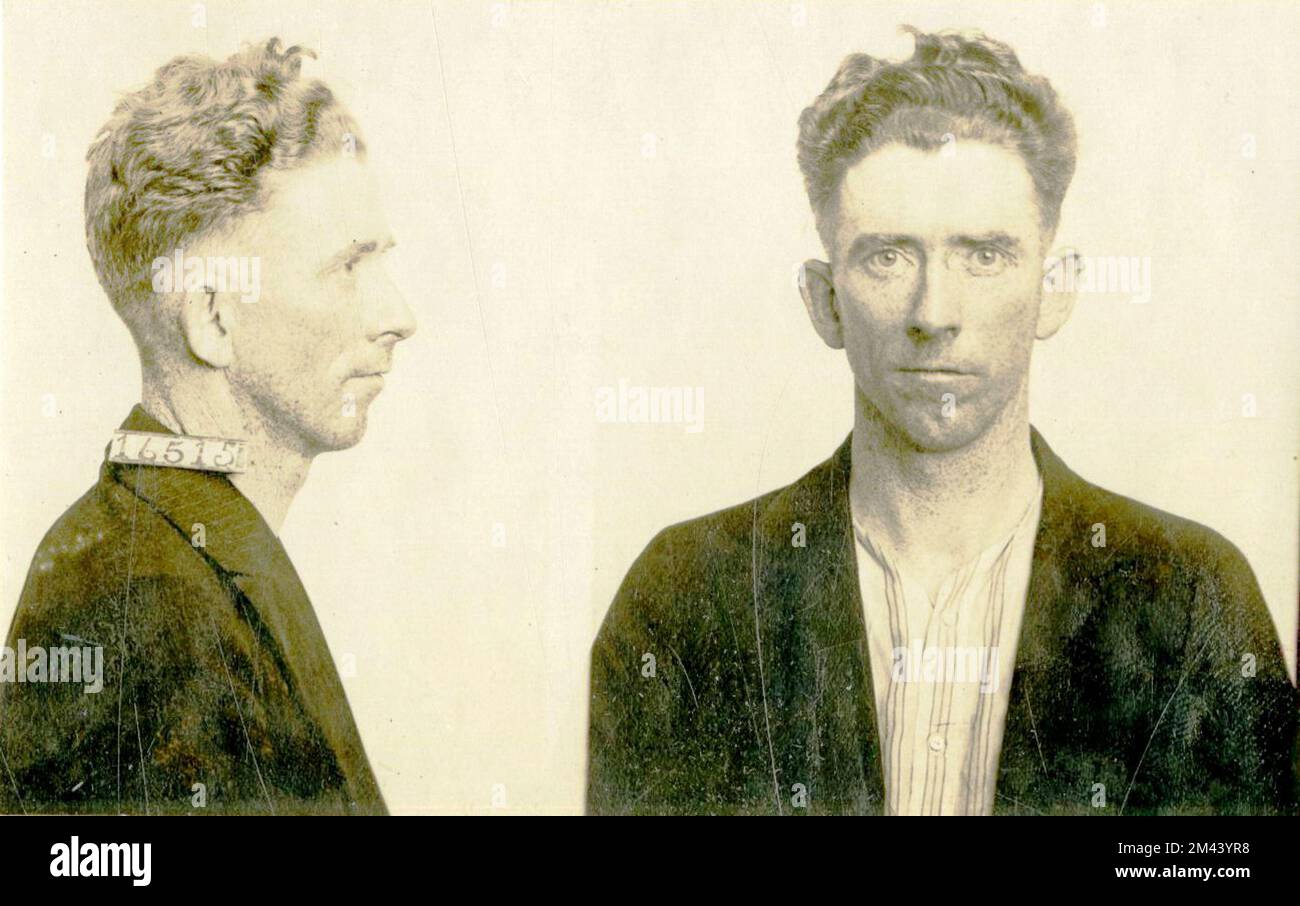 Photograph of Lafe M. Hart. Bureau of Prisons, Inmate case files Stock ...