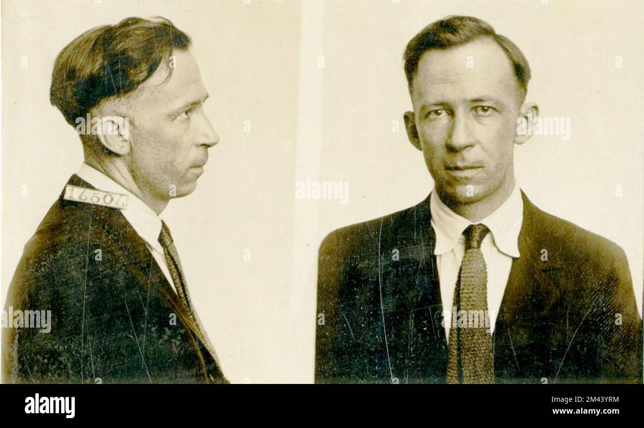 Photograph of John D. Martin. Bureau of Prisons, Inmate case files ...