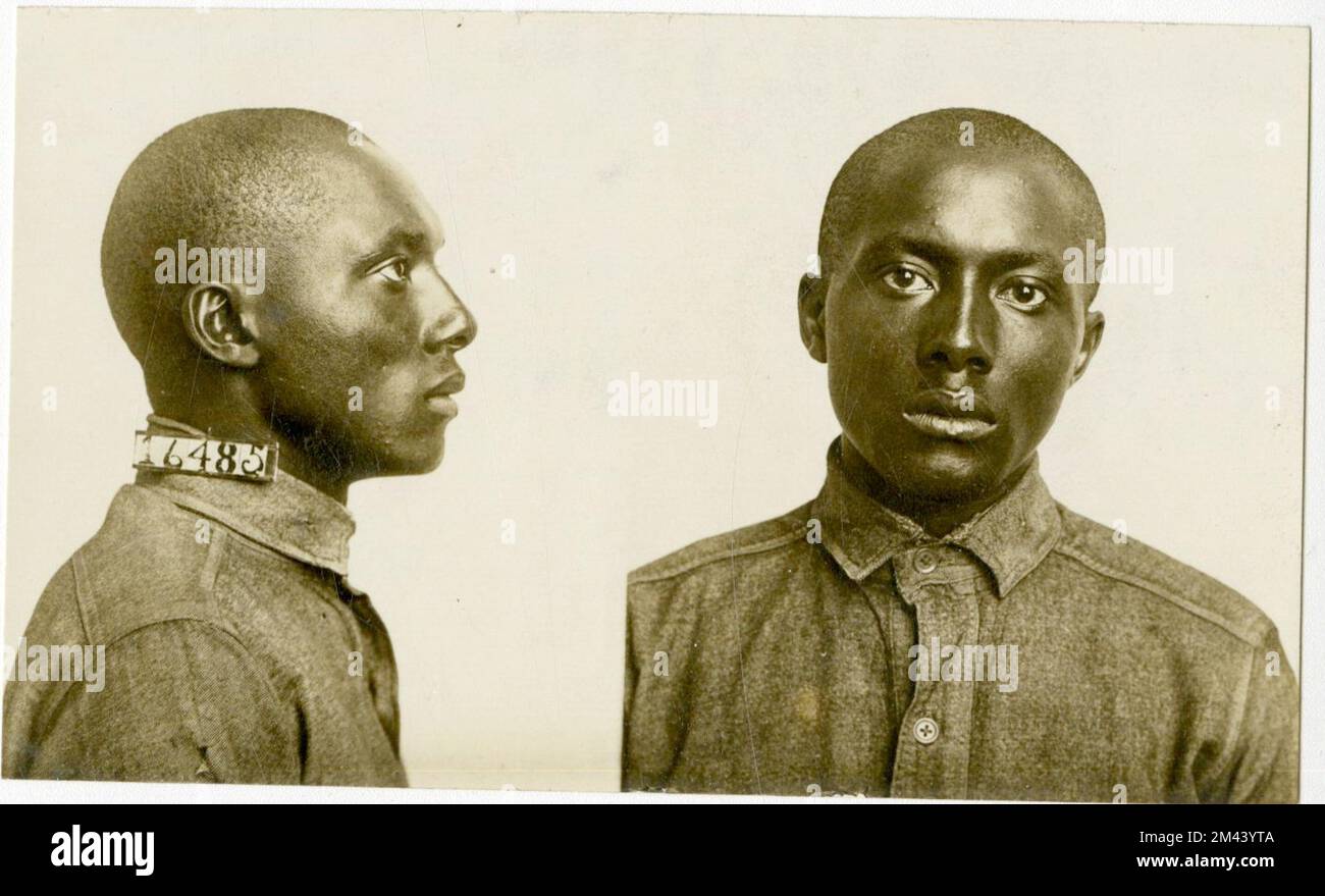 Photograph of John A. Rice. Bureau of Prisons, Inmate case files Stock ...