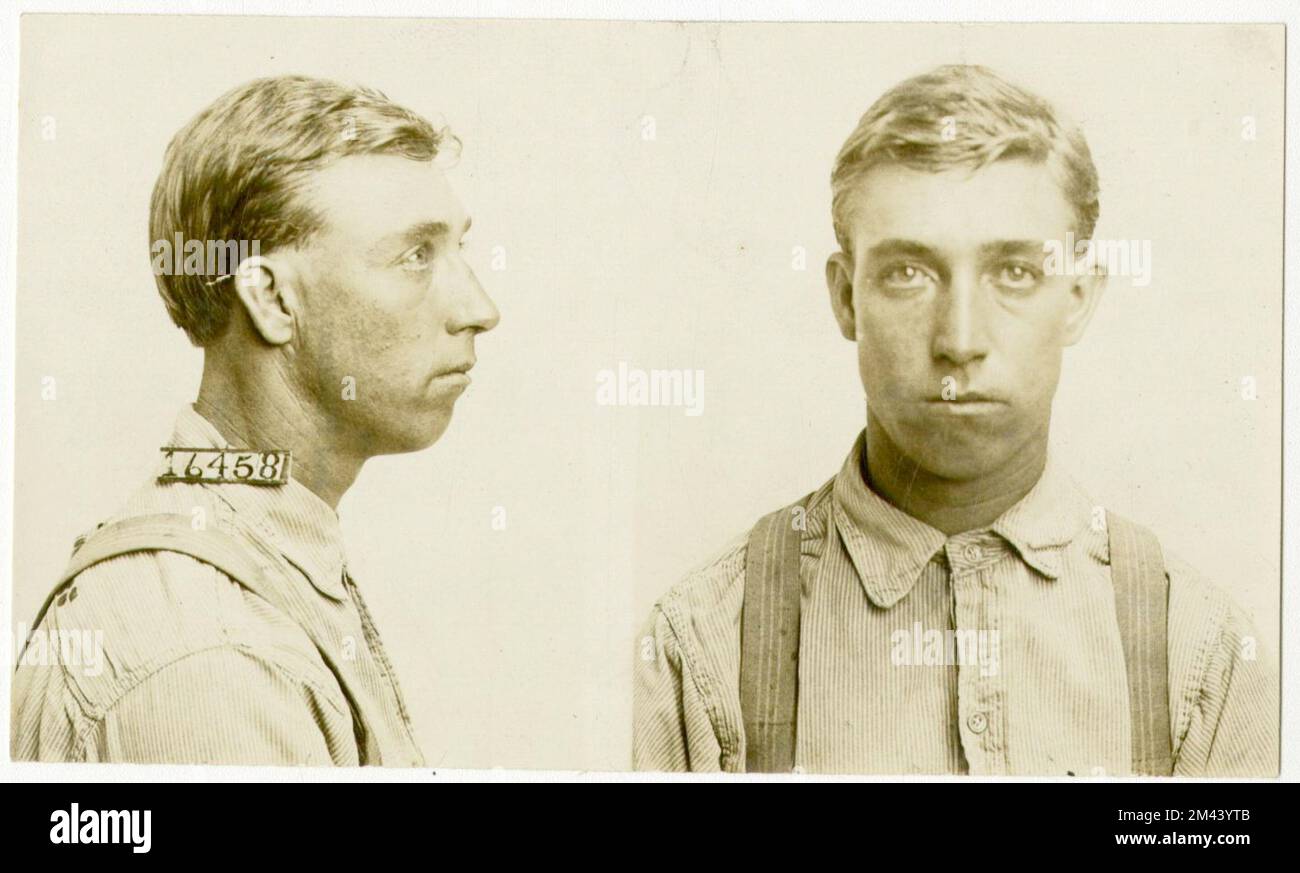 Photograph of Calvin Paul. Bureau of Prisons, Inmate case files Stock ...