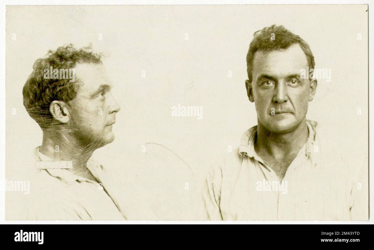 Photograph of Fred Coe. Bureau of Prisons, Inmate case files Stock ...