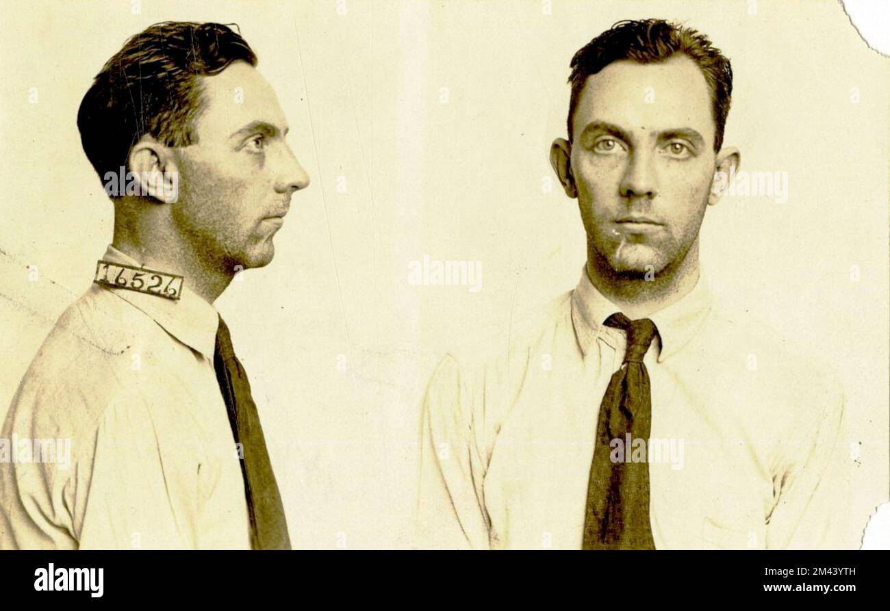 Photograph of John H. Cahill. Bureau of Prisons, Inmate case files ...