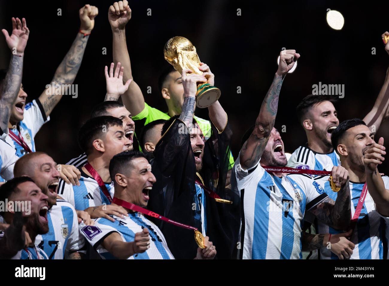 Qatar - Doha - 12/18/2022 - 2022 WORLD CUP FINAL, ARGENTINA X FRANCE ...