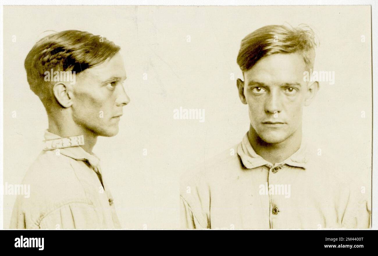 Photograph of Edward Cordy. Bureau of Prisons, Inmate case files Stock ...