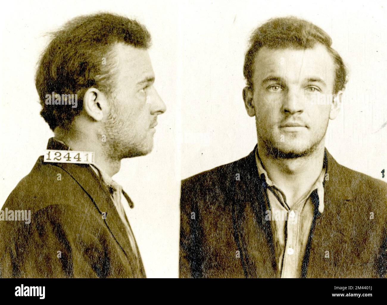 Photograph of Gorman Vincent Morgan. Bureau of Prisons, Inmate case ...