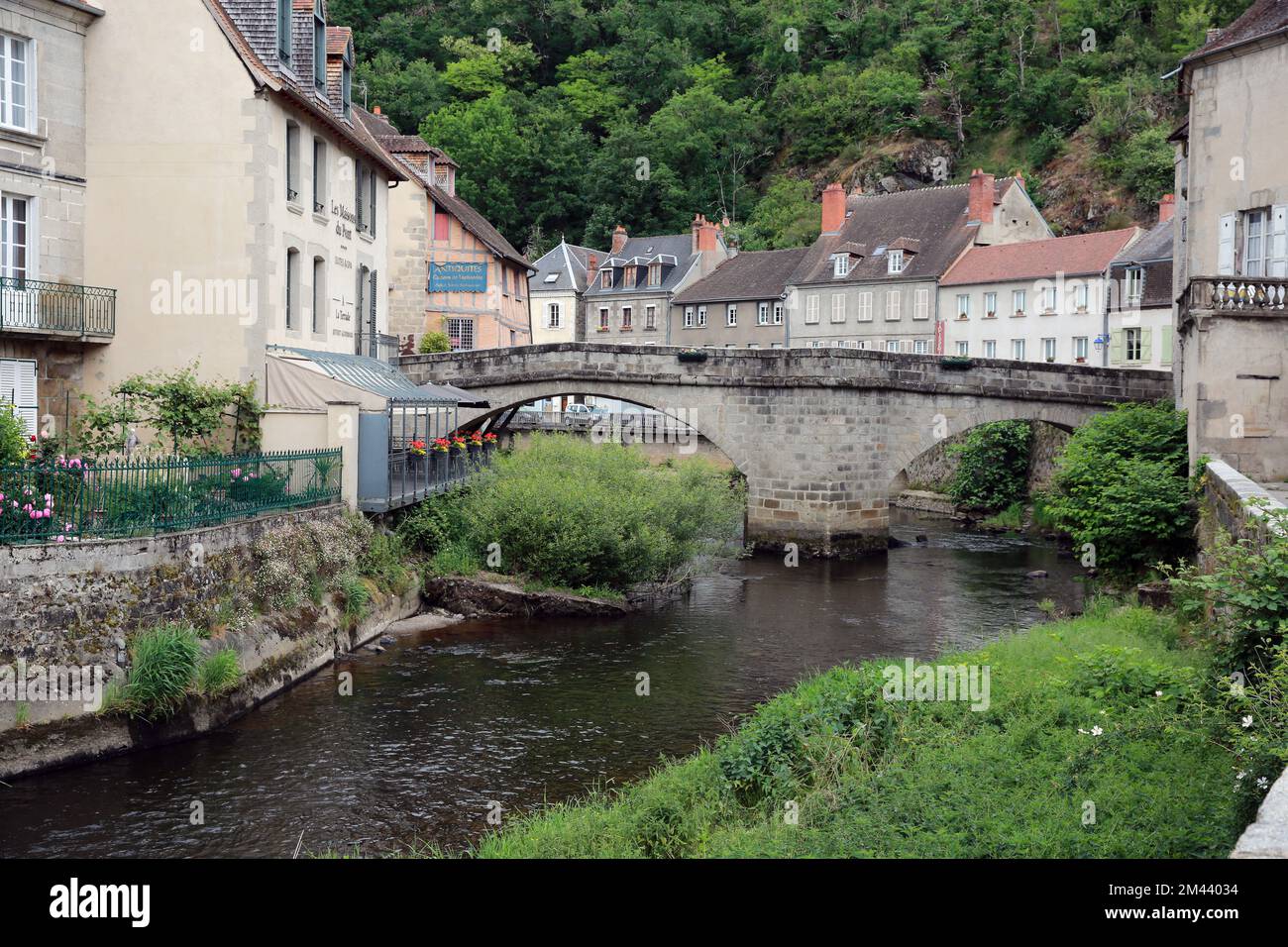 France creuse aubusson river hi-res stock photography and images - Alamy