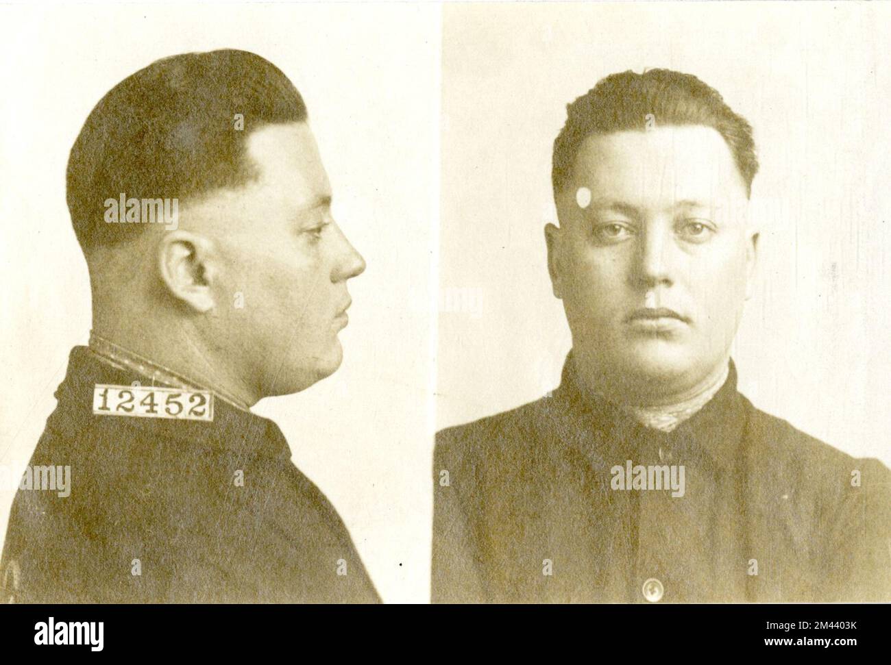 Photograph of John Holt. Bureau of Prisons, Inmate case files Stock ...