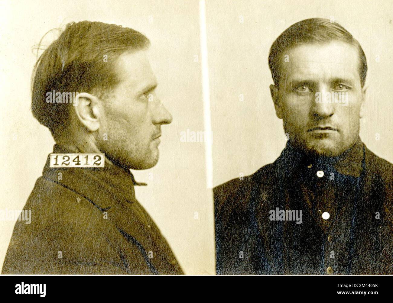 Photograph of John Larson. Bureau of Prisons, Inmate case files Stock ...