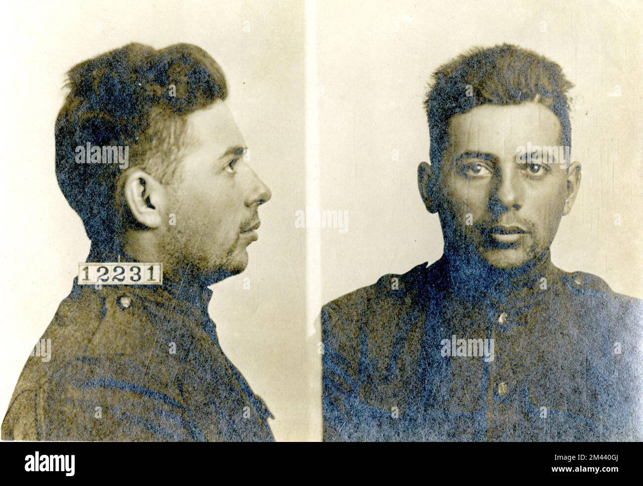 Photograph of George Ritter. Bureau of Prisons, Inmate case files Stock ...