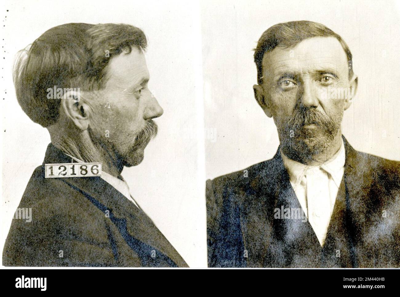 Photograph of W. W. Walker. Bureau of Prisons, Inmate case files Stock ...