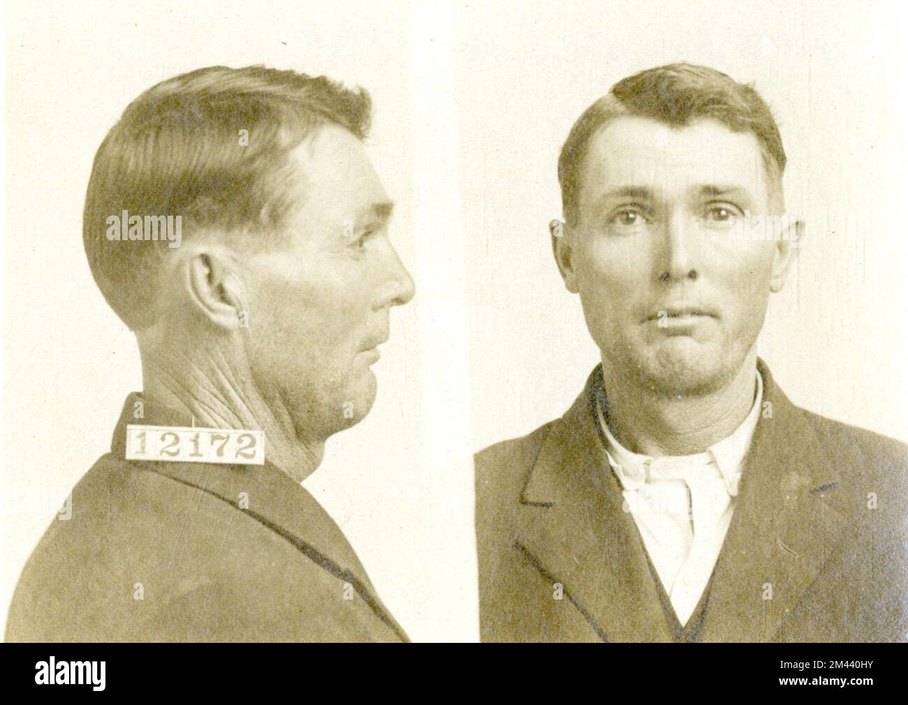 Photograph of C. C. Brewer. Bureau of Prisons, Inmate case files Stock ...