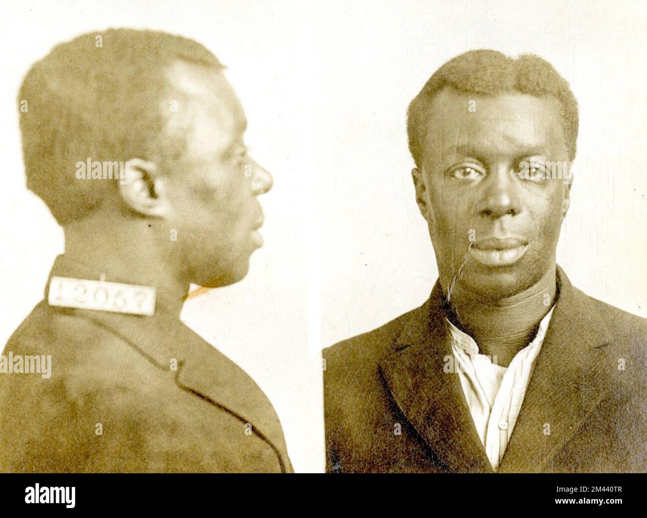 Photograph of Harry Harris. Bureau of Prisons, Inmate case files Stock ...