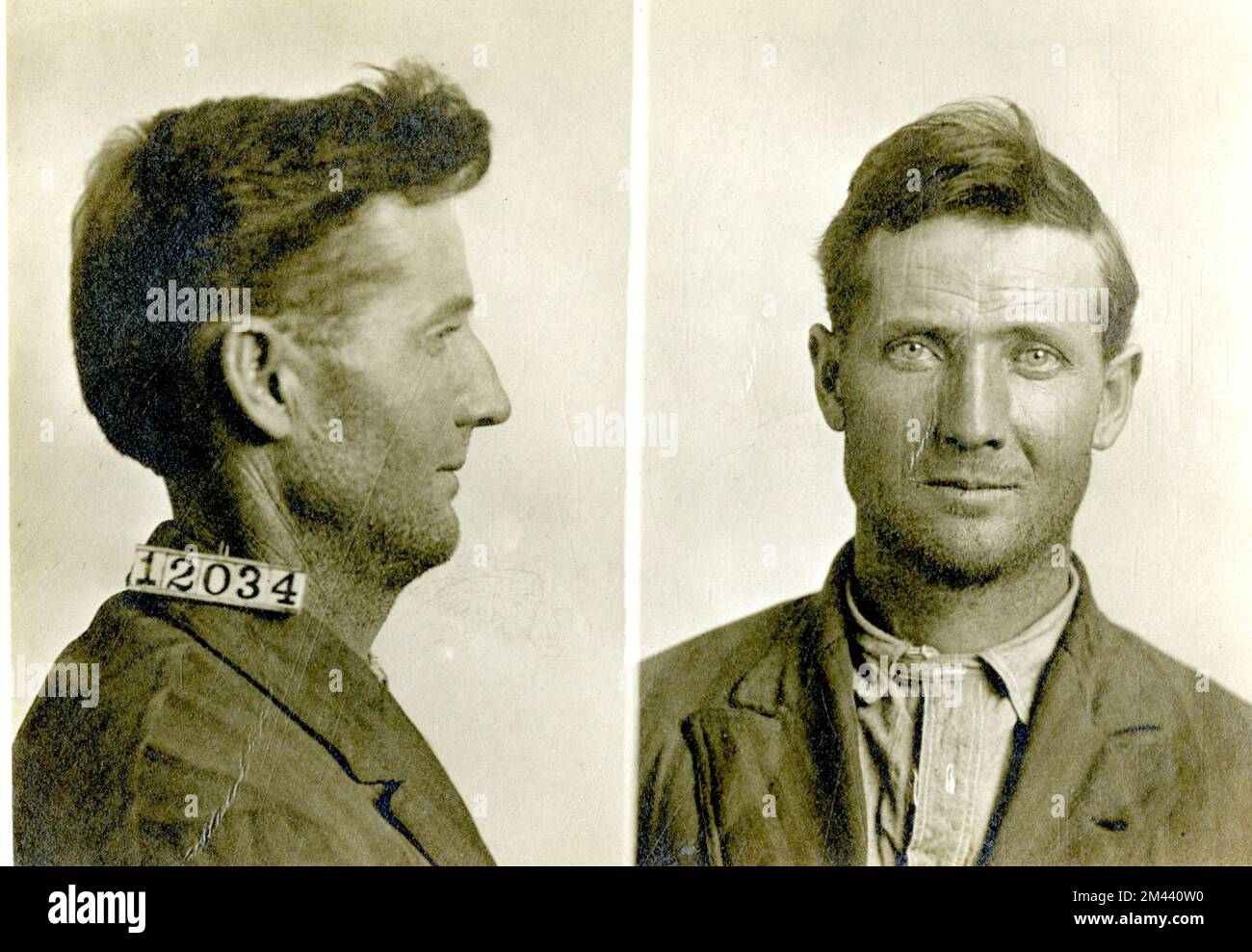Photograph of J. A. Maxwell. Bureau of Prisons, Inmate case files Stock ...