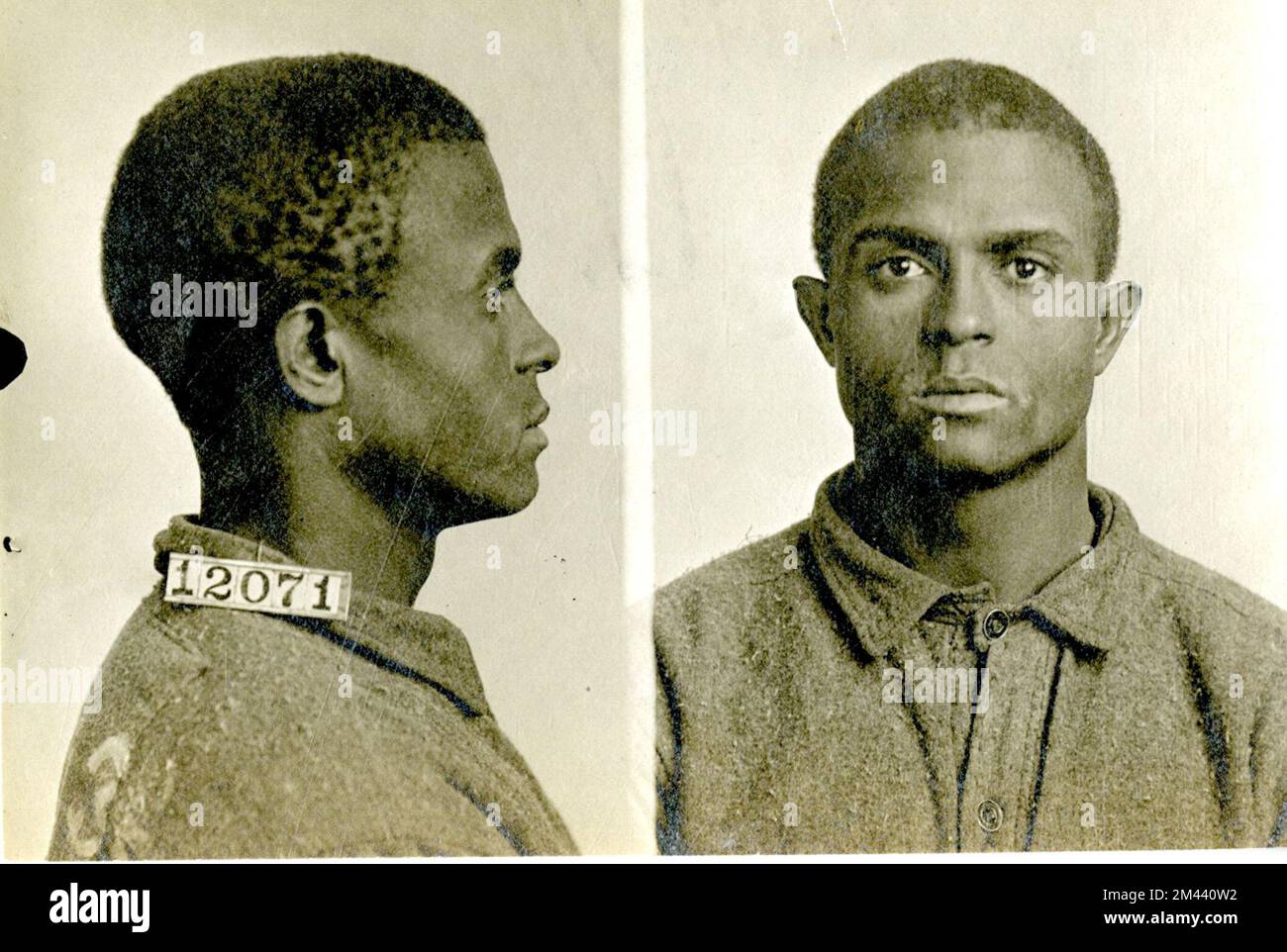 Photograph of Howard Hood. Bureau of Prisons, Inmate case files Stock ...