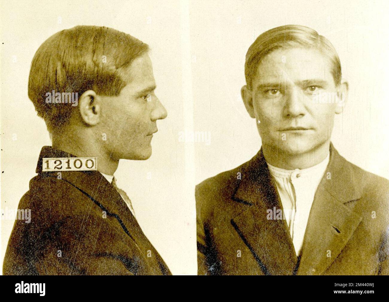 Photograph of Adam Burke. Bureau of Prisons, Inmate case files Stock ...