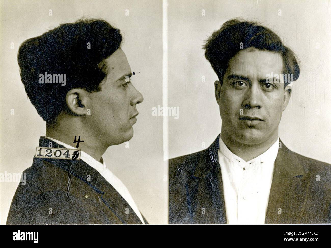 Photograph of Charles Paul. Bureau of Prisons, Inmate case files Stock ...