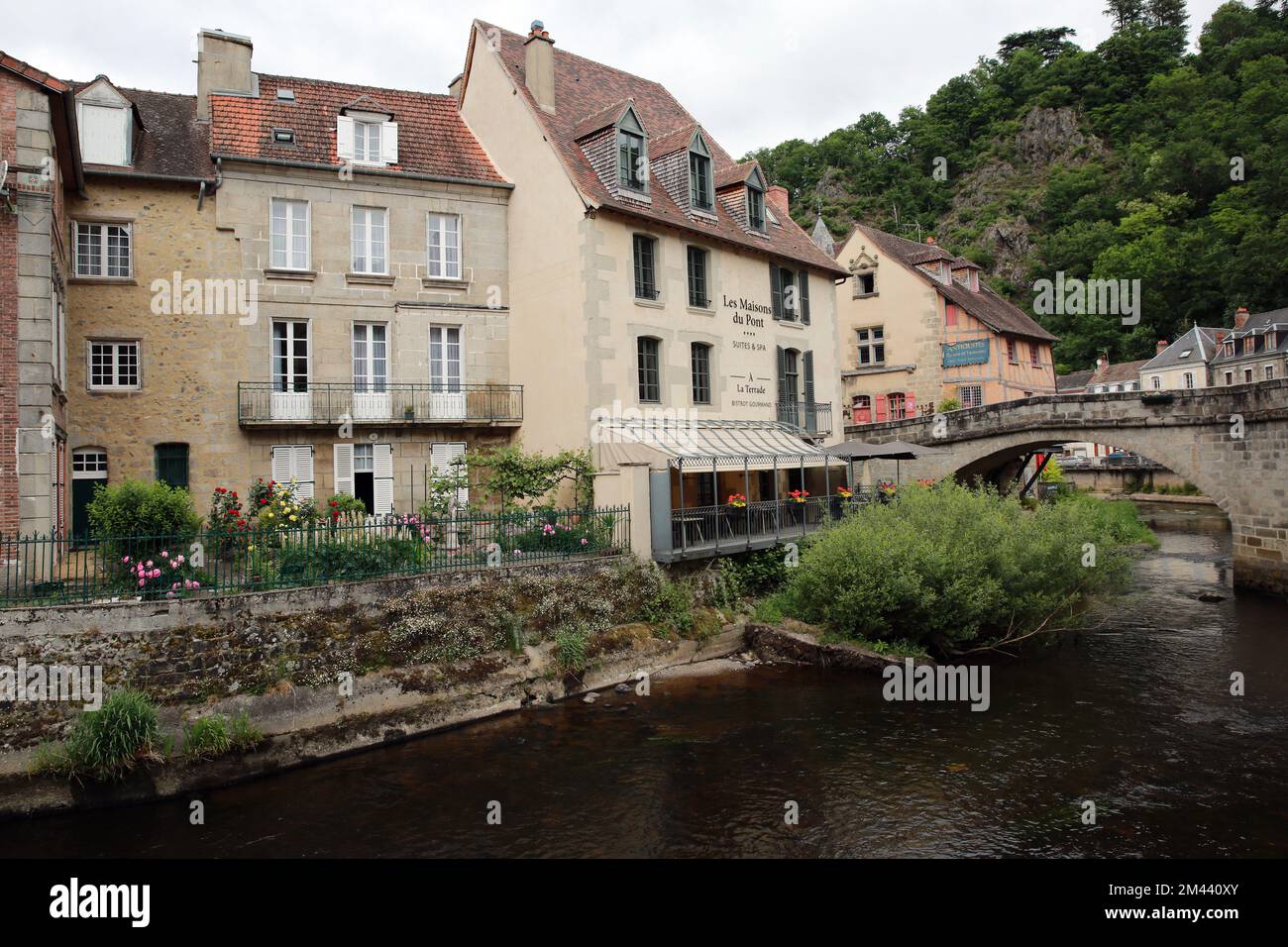 France creuse aubusson river hi-res stock photography and images - Alamy