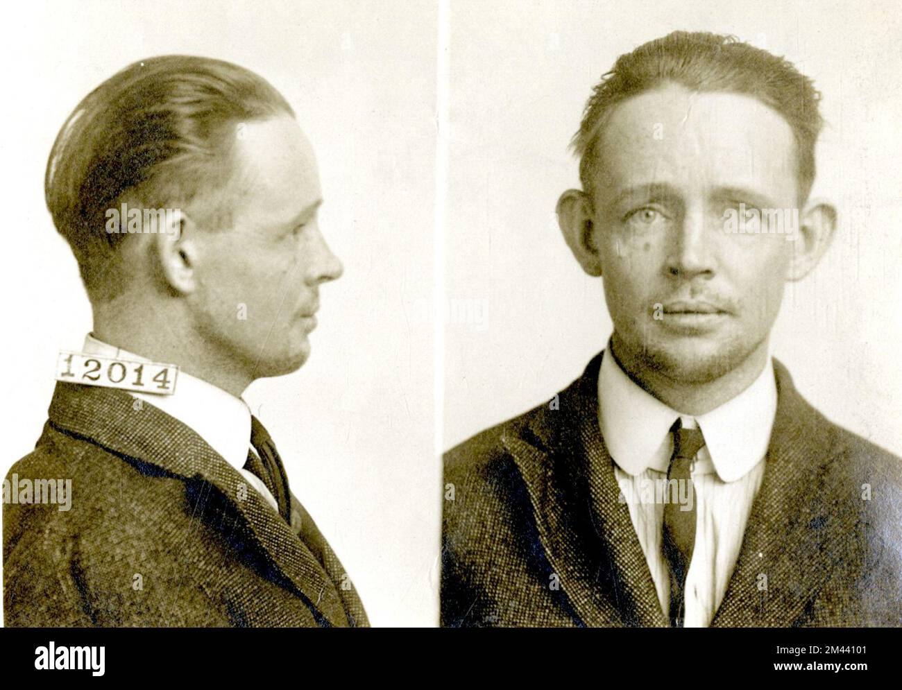 Photograph of John L. Stout. Bureau of Prisons, Inmate case files Stock ...