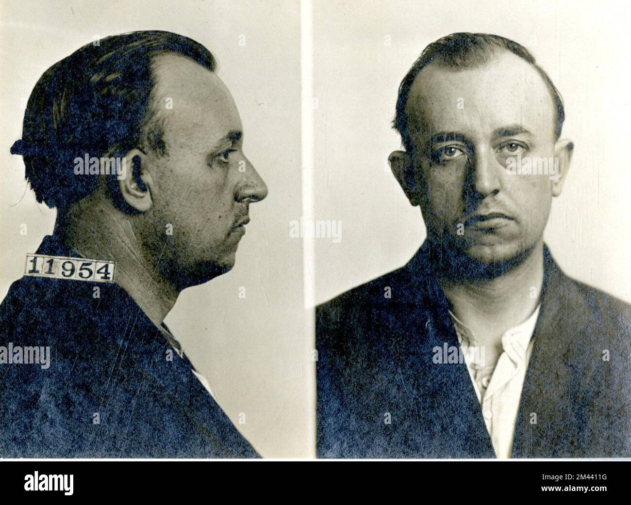 Photograph of Bertram Thomas. Bureau of Prisons, Inmate case files ...