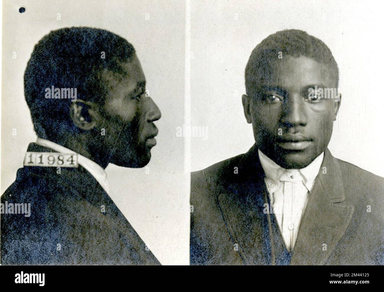 Photograph of Charles Jones. Bureau of Prisons, Inmate case files Stock ...